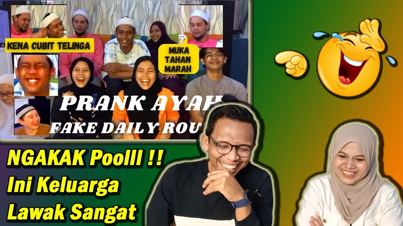 Indonesian Reaction‼️WE PRANK AYAH : FAKE DAILY ROUTINE/RUTIN HARIAN ...