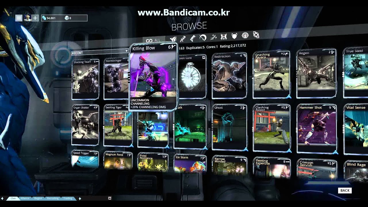 Warframe : My Builds and Player Ship. - YouTube