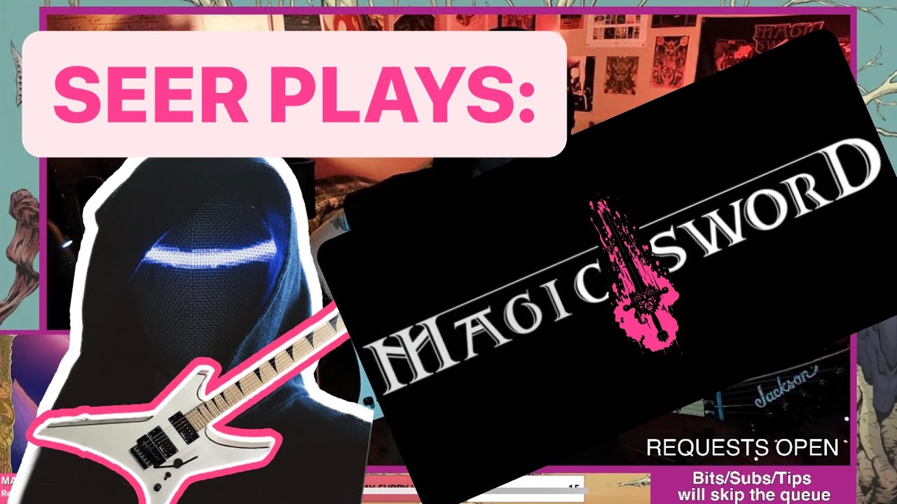 Magic Sword - "Lady of Light" (Seer Guitar Improv/Twitch Clip) - YouTube