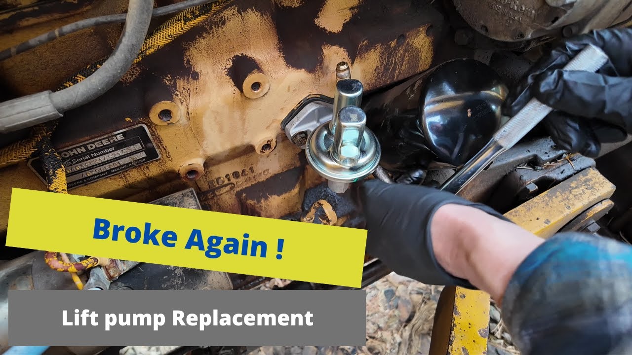 Backhoe Fuel Pump Repair: A Step-by-Step Guide - YouTube