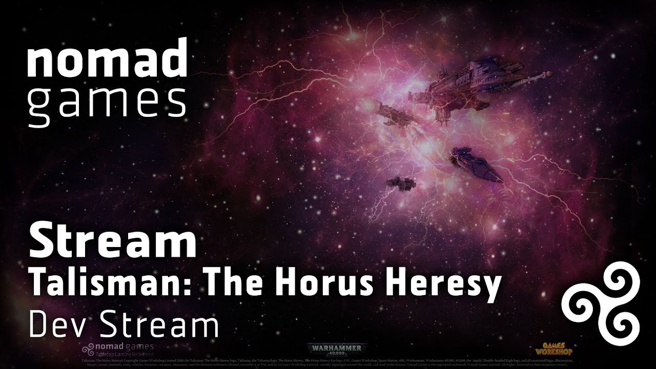 Talisman: The Horus Heresy Dev Stream - YouTube