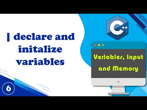 C++ Course | Declaring & Initializing Variables #4.6 - YouTube