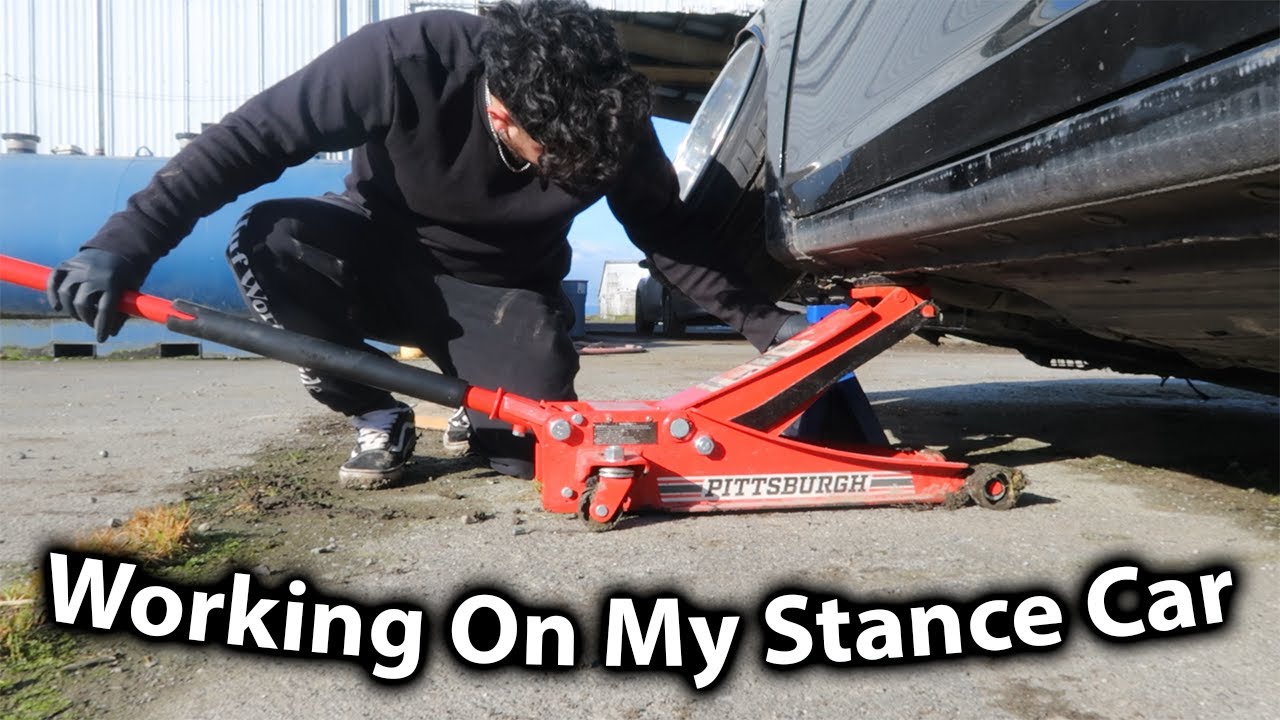Working on my static 9th gen....Doing suspension work - YouTube