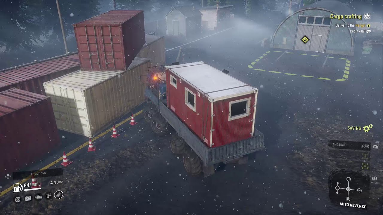 Snowrunner phase 2 contracts. Mission 1 cargo crafting. - YouTube