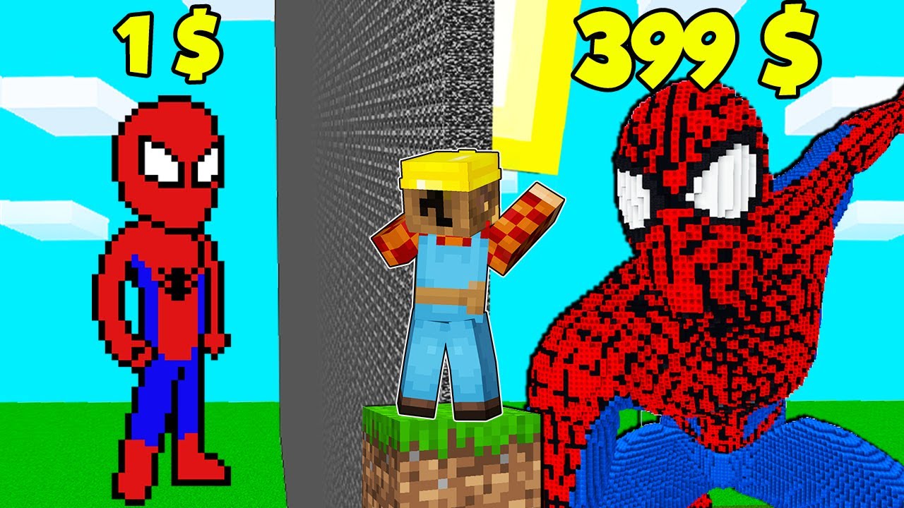 HO PAGATO 399 EURO DI COSTRUZIONI REALI SU MINECRAFT E... - YouTube