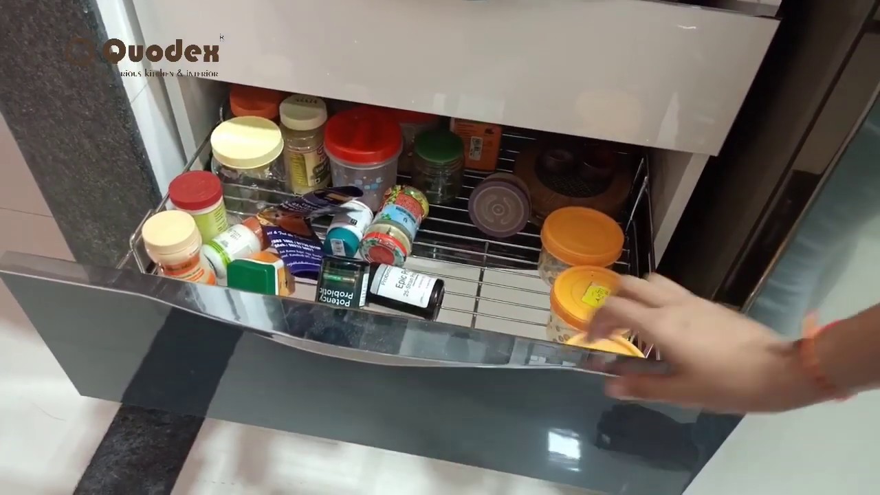 Modular kitchen Laminated Marine Ply Modular Kitchen - YouTube