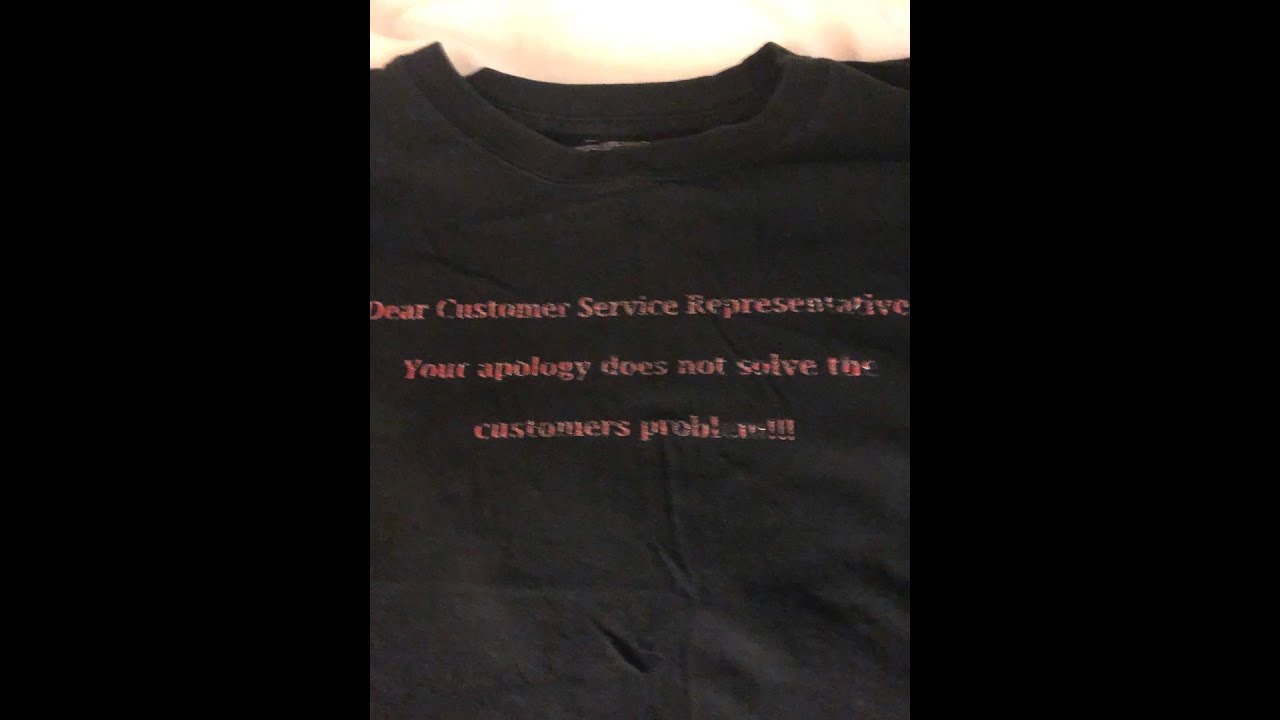 Dear Customer Service...... - YouTube