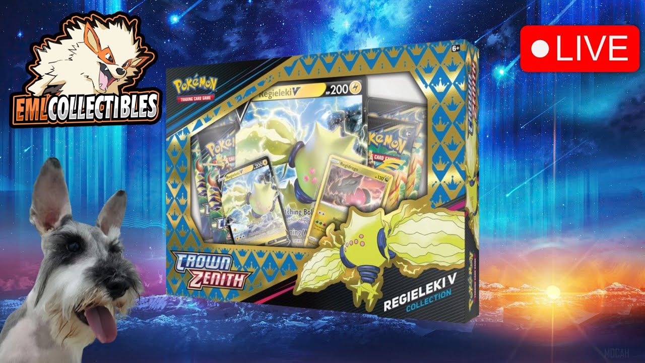 [LIVE] POKÉMON - CROWN ZENITH PACK BATTLE | + FREE GIVEAWAYS - YouTube