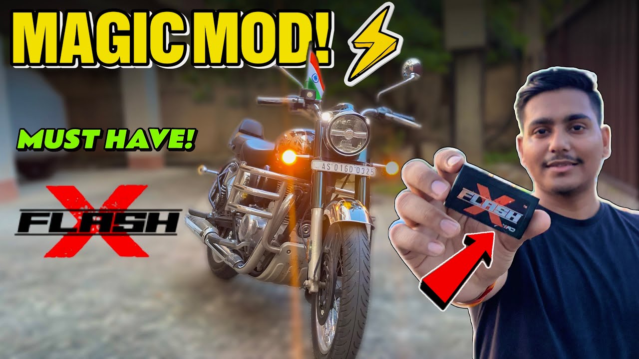 “Magic Bike Mod! Flash X Indicator Gadget 🔥 Turn Signals Like Never ...