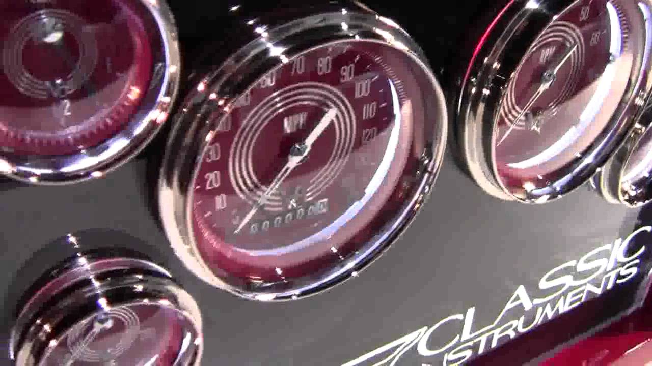 Red Steelie Series from Classic Instruments Inc. ID12973 - YouTube