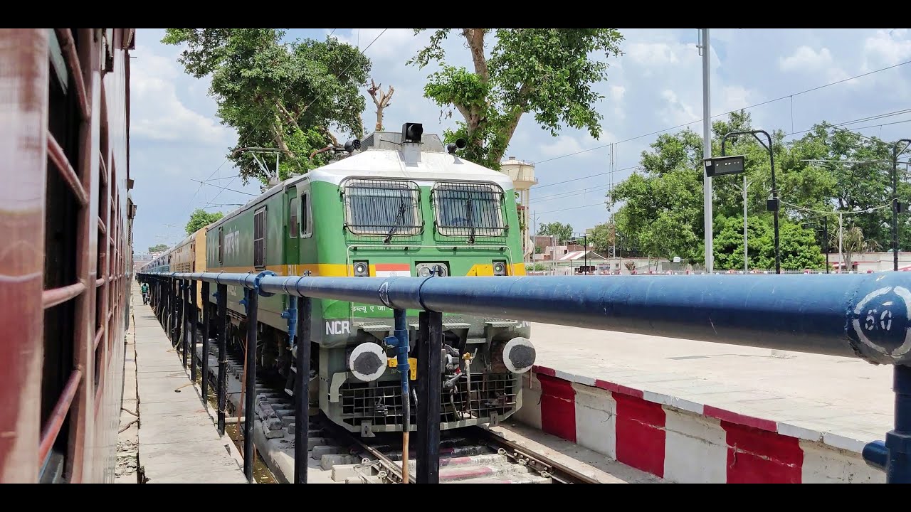 FARRUKHABAD Jn - Arrival, Departure & Rake Reversal | 14151 CNB-ANVT ...