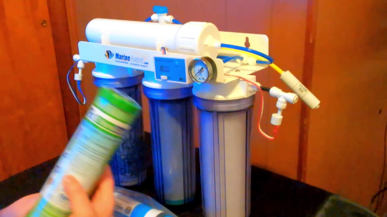Review Marine Depot KleanWater 4-Stage Advanced RO/DI System - 100 GPD ...