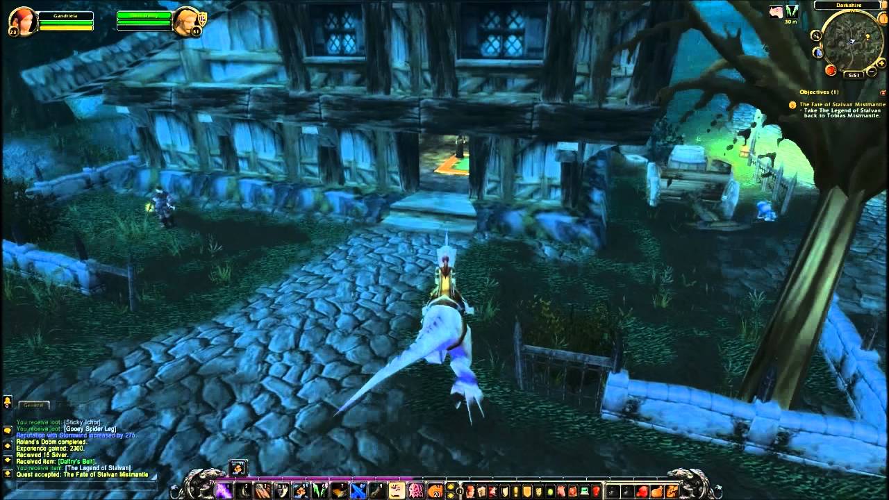The Fate of Stalvan Mistmantle Quest - World of Warcraft - YouTube