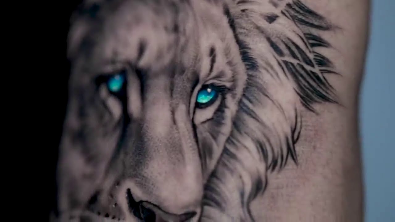 Leon Realista Tattoos Tatuaje Brazo Realista León Por Tattoo Shimizu