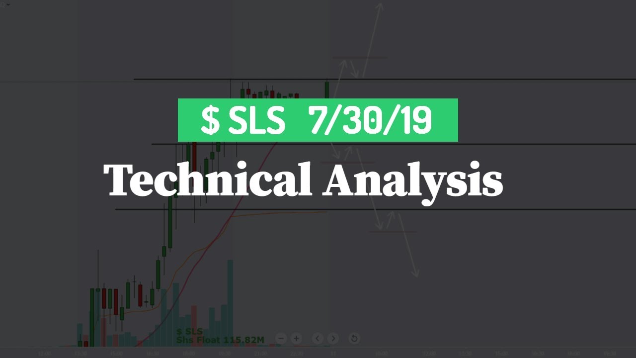 SLS Stock Chart Technical Analysis 7/30/2019 - YouTube