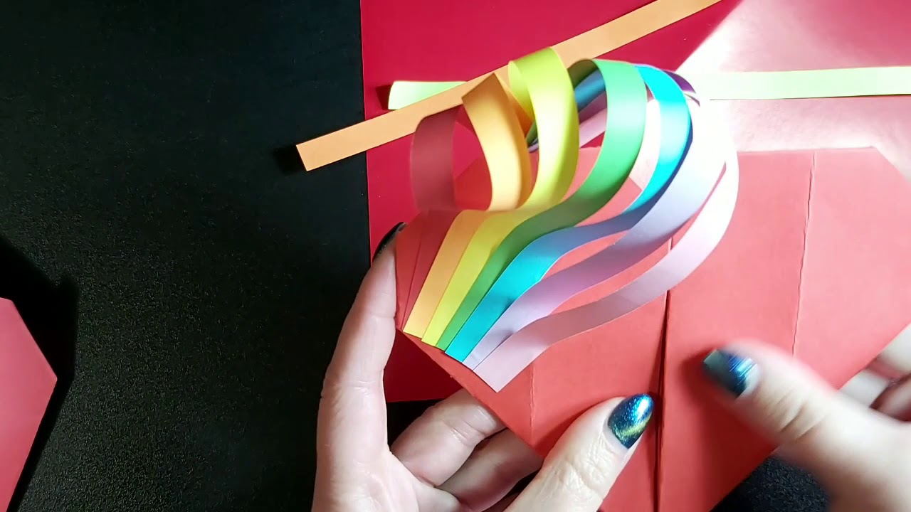 Inima - origami - YouTube