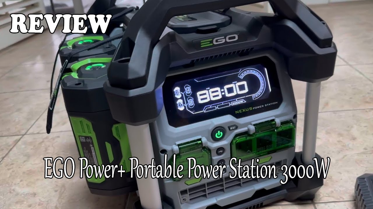 EGO POWER+ Nexus Portable Power Station (3000W) Review - YouTube