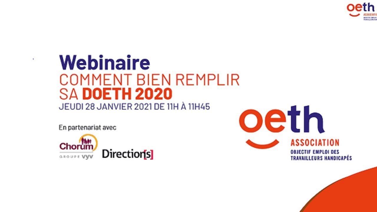 Comment bien remplir sa DOETH 2020 ? - YouTube