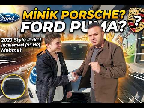 MİNİK PORSCHE? 🤔 2023 FORD PUMA STYLE PAKET DETAYLI İNCELEME (95 HP MANUEL)