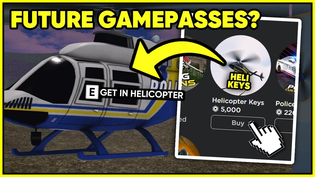 Possible FUTURE GAMEPASSES in ERLC? (Emergency Response Liberty County ...