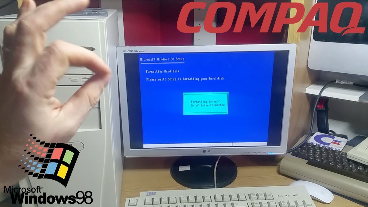 Compaq Deskpro 2000 : Installing Windows 98 / Drivers & Games ! A Retro ...