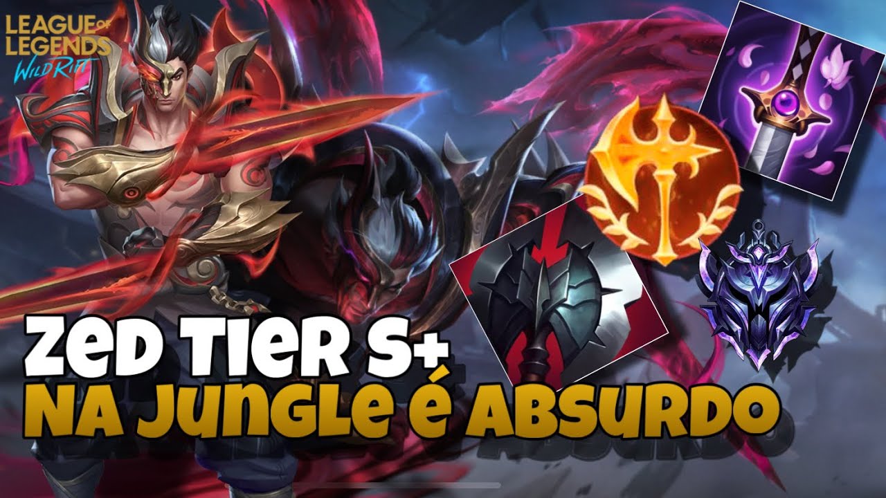 Como jogar de Zed na jungle - Rotação da China, melhor build (league of ...