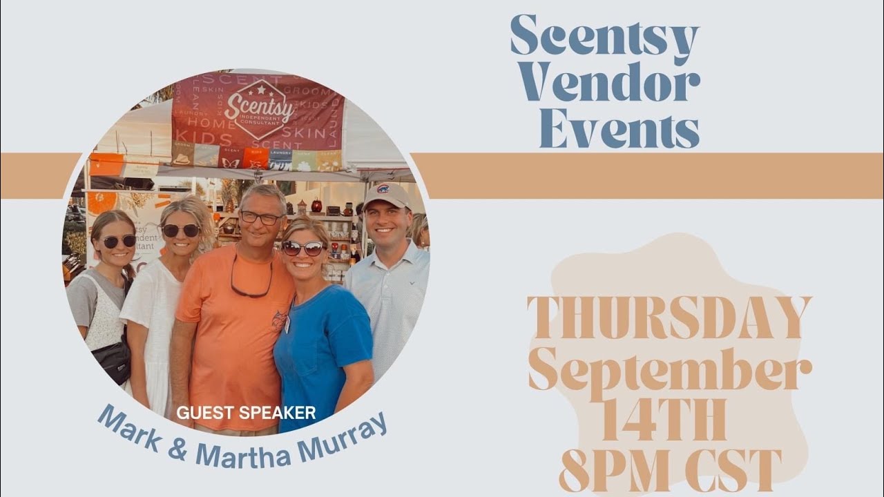 Scentsy Vendor Event Training 101 - YouTube