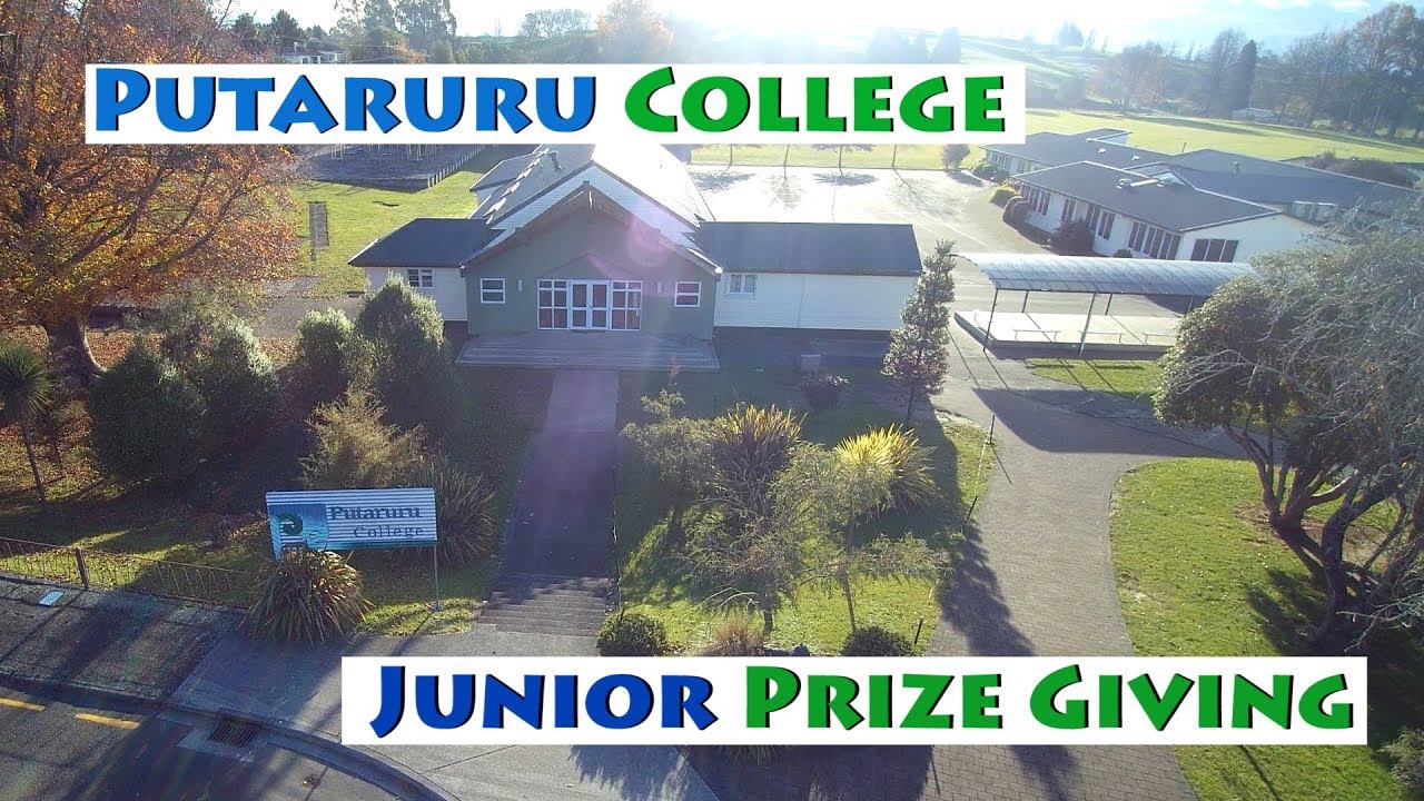 Putaruru College Junior Prize Giving (Live Stream) - YouTube