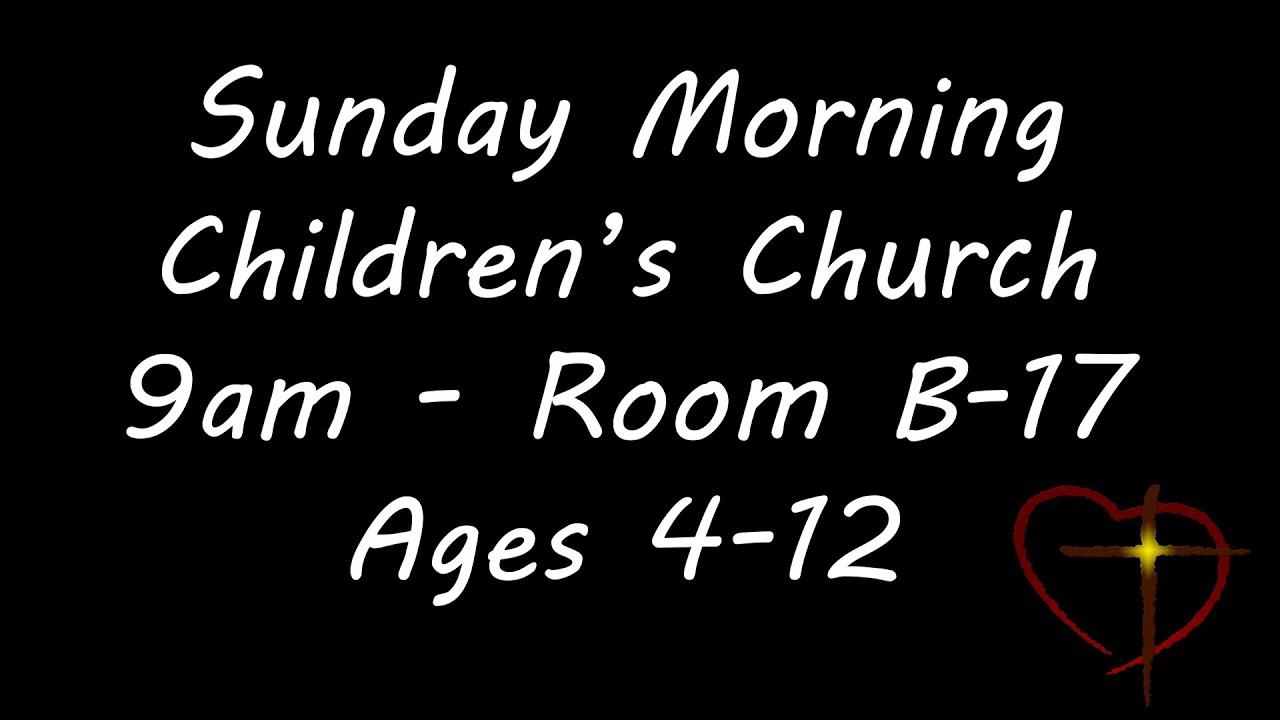 Children's Church Promo - YouTube