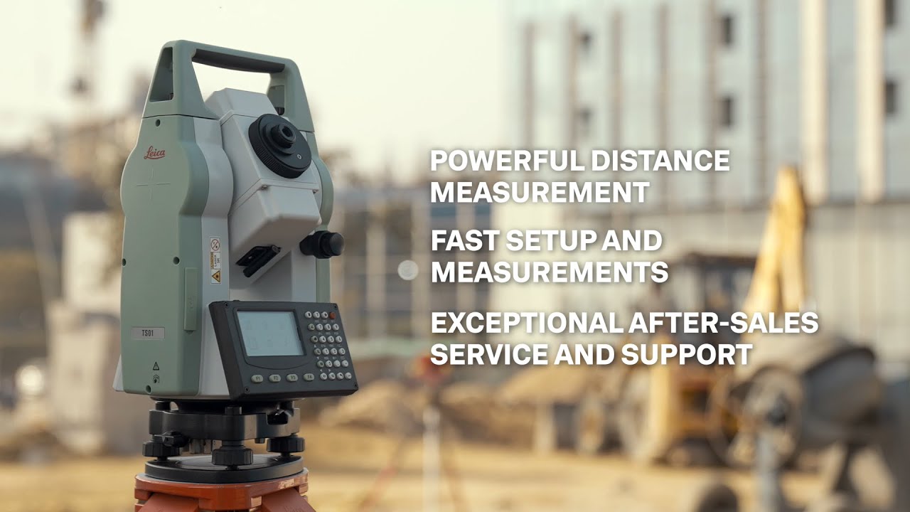 Get ready to master the Leica TS01 Manual Total Station | Hexagon India ...