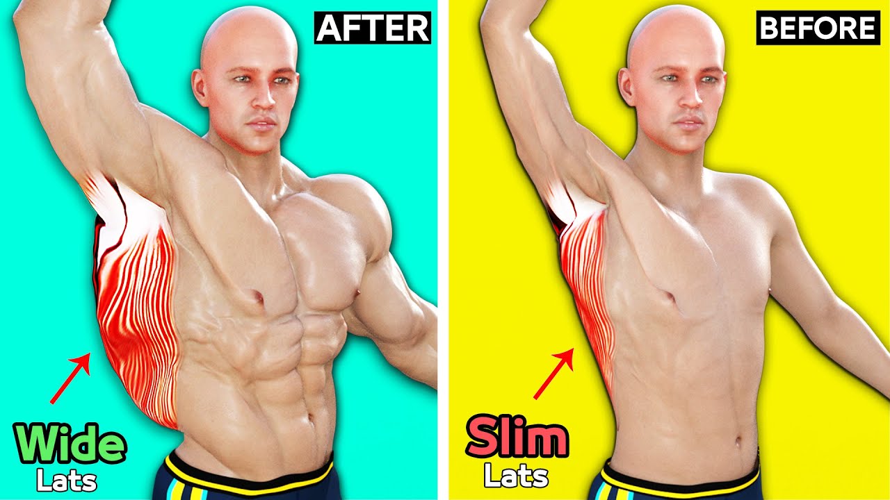 7 Best Exercise To Lower Lats workout (V-TAPER) - YouTube