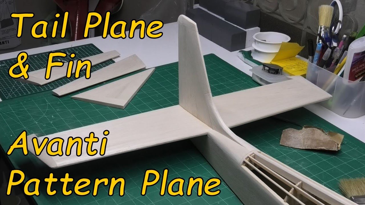 Avanti Pattern Plane Pt 12 - Fitting Tailplane & Fin Assembly - 60 ...