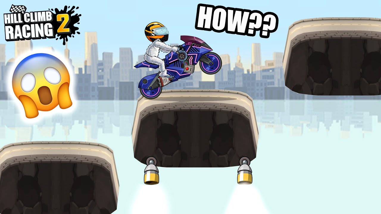 Hill Climb Racing 2 - Intense City WORLD RECORD with SUPERBIKE ...