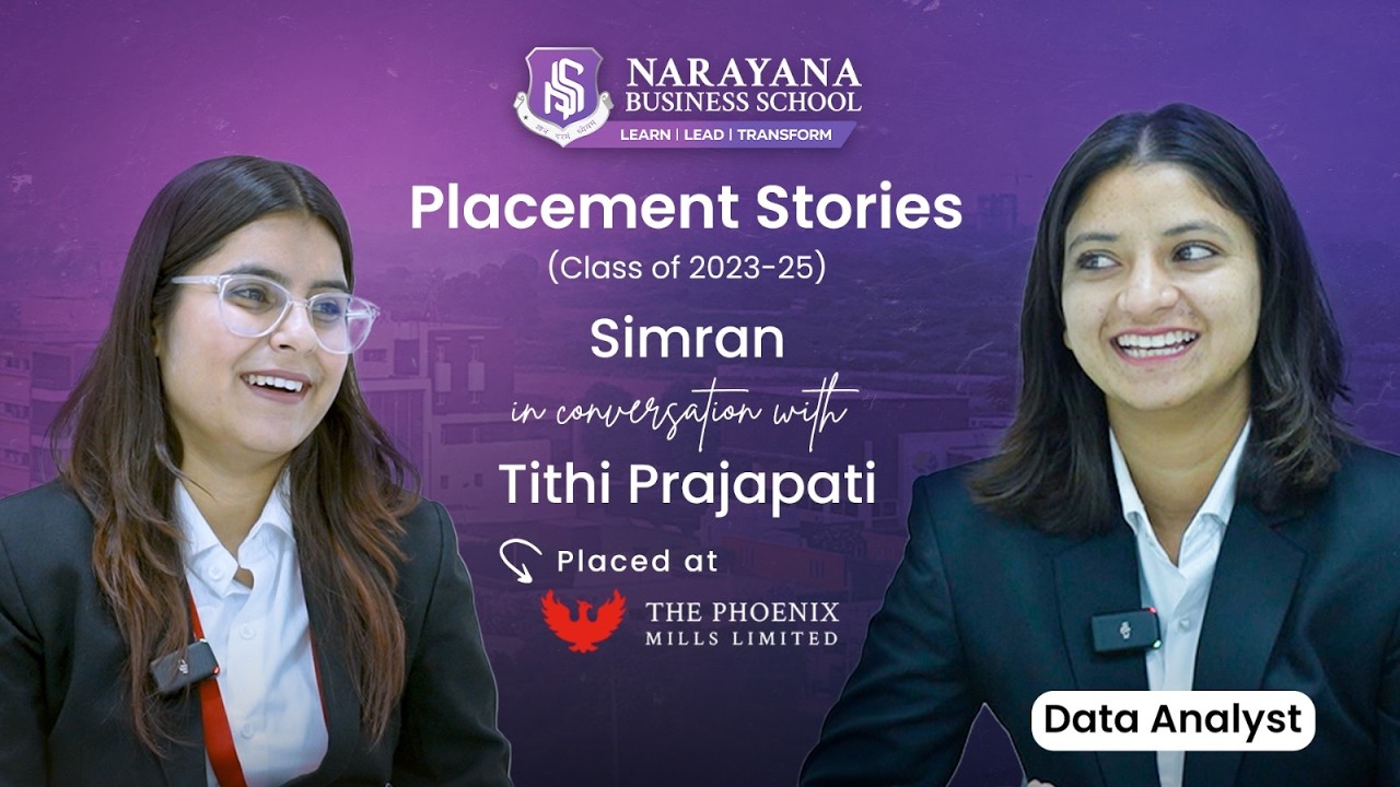 NBS Placement Stories Season 2 ft. Tithi Prajapati Placed As Data ...