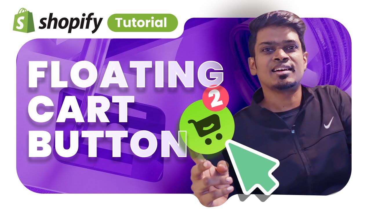 How to add a floating mini cart button : Shopify Tutorial - YouTube