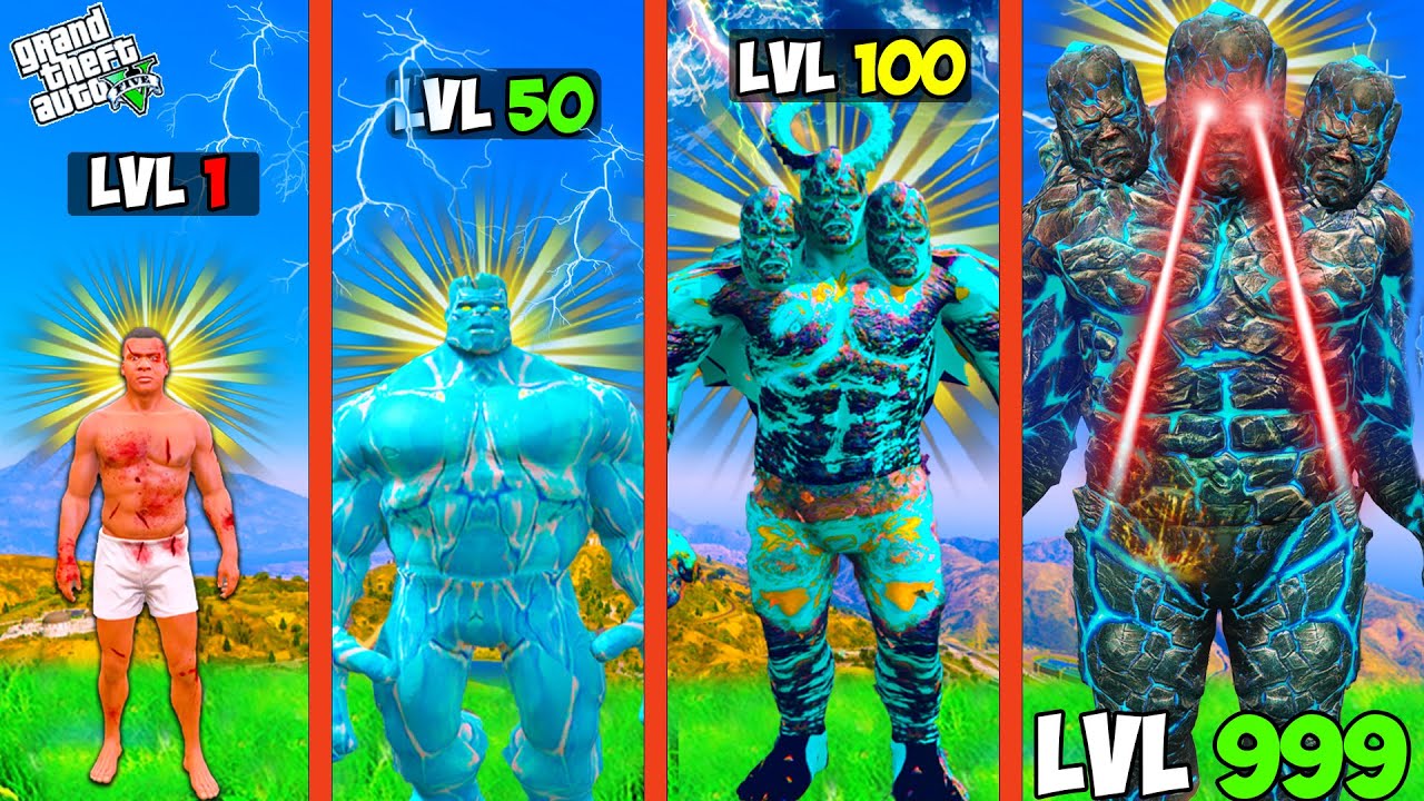 FRANKLIN SAVING GOD FATHER TITAN FROM LAVA & ICE GOD IN GTA 5 - YouTube