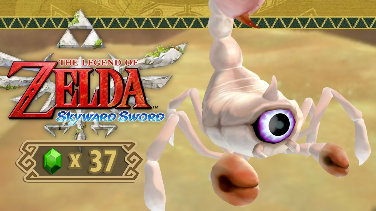 The Legend of Zelda: Skyward Sword - Episode 37 - SCORPION ATTACK ...