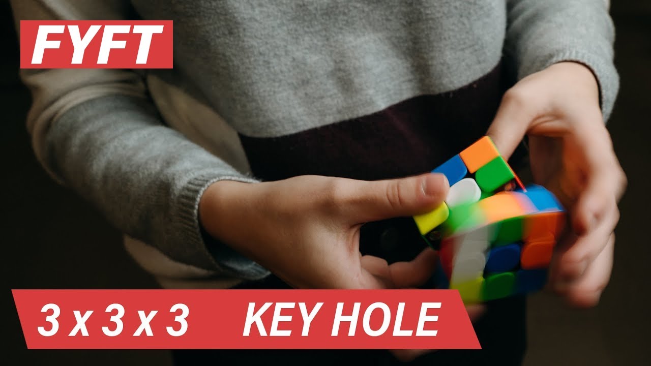 Keyhole tutorial na 3x3x3 kostku | FYFT.cz - YouTube
