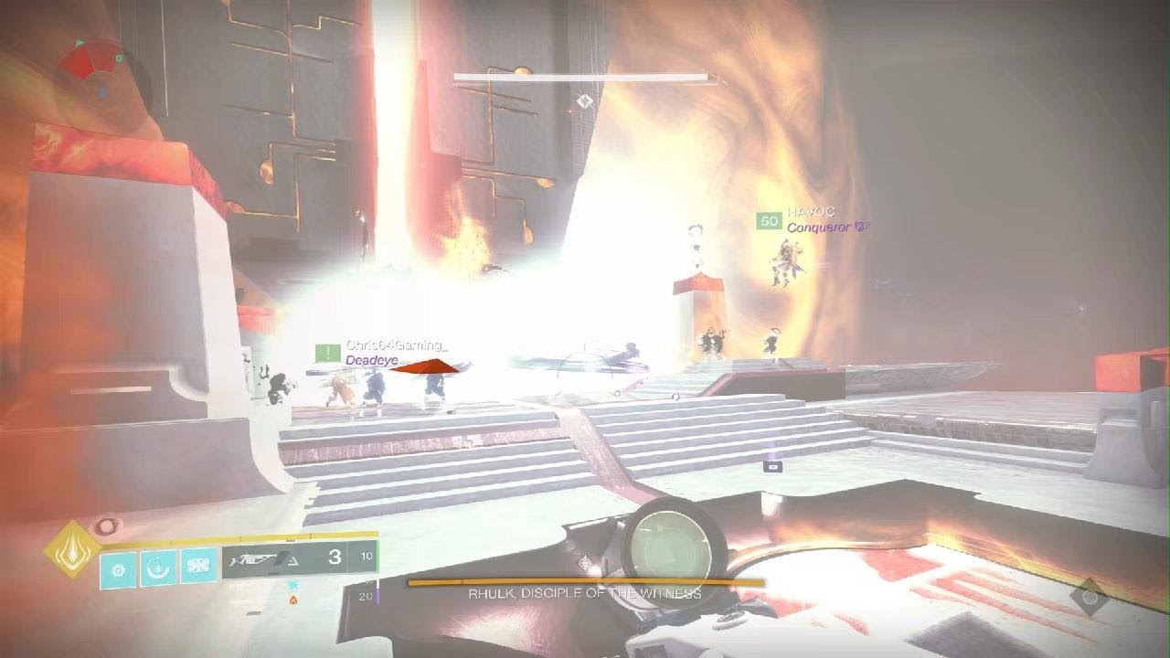Destiny 2 trio Rhulk season of plunder - YouTube