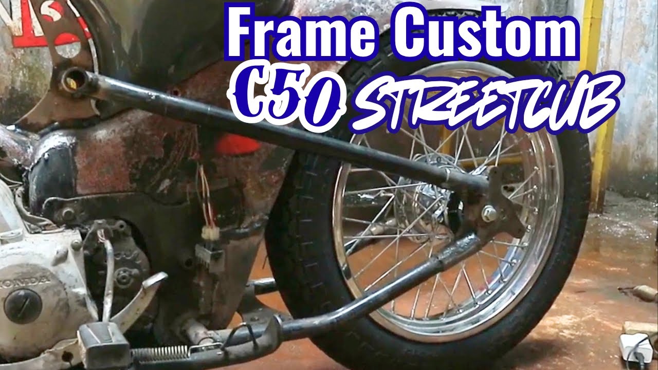 Custom Frame C50 Pispot Streetcub — Simple, Neat, Makes Heads Turn 🫣🔥 ...
