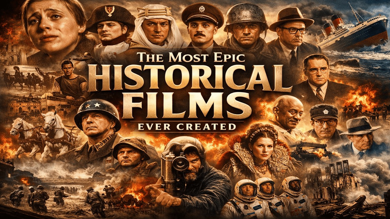 The Most Epic Historical Films Ever Created - YouTube