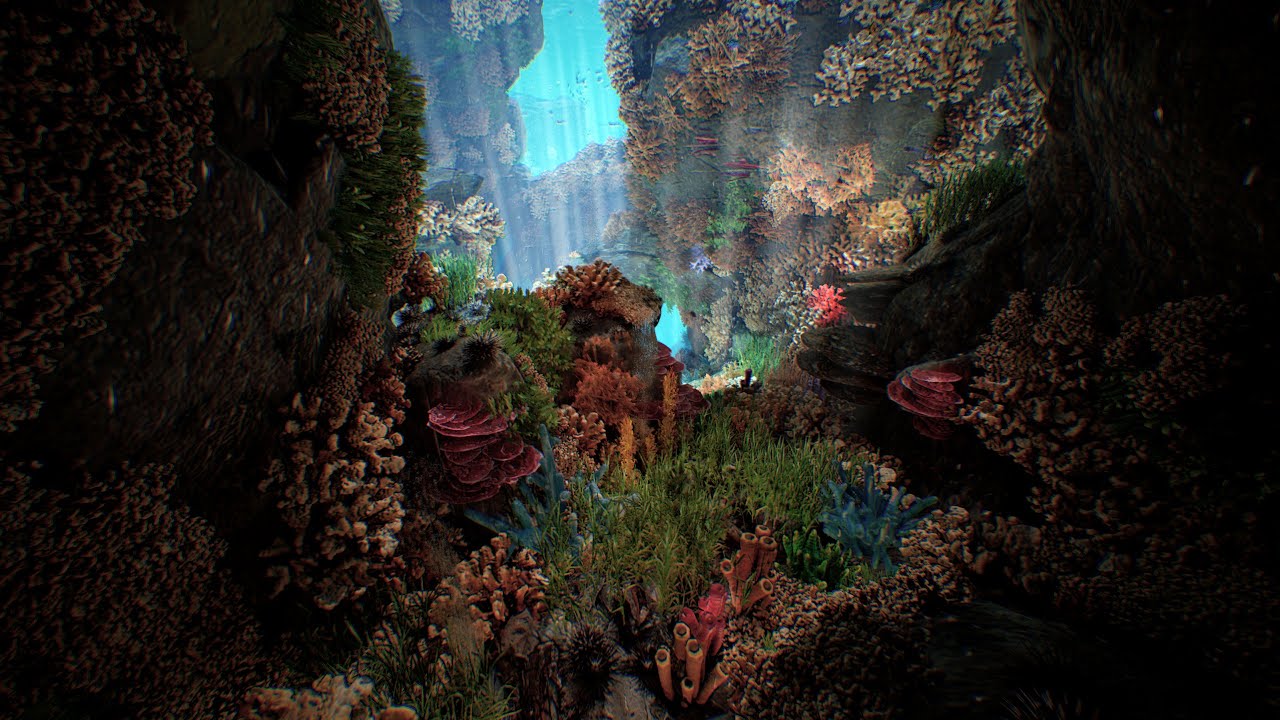 The Diver - a cinematic made with Unreal Engine 5 (Underwater scene v2 ...