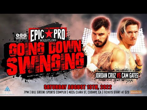 Jordan Cruz vs Cam Gates (Epic Pro Wrestling 8/13/22) - YouTube