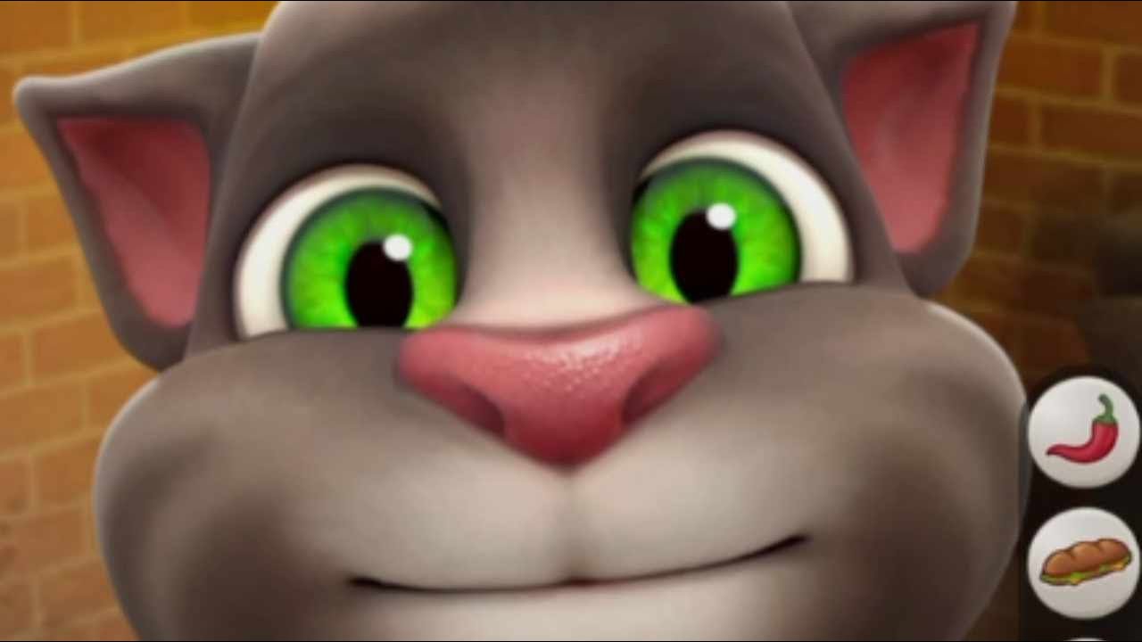 TALKING TOM sandwich BREAKFAST with ME - YouTube