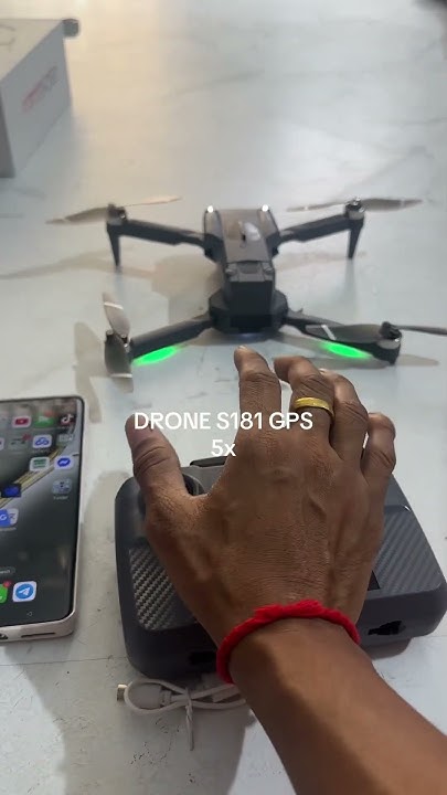 ️តេសដ្រូន S181 GPS 2025 - YouTube