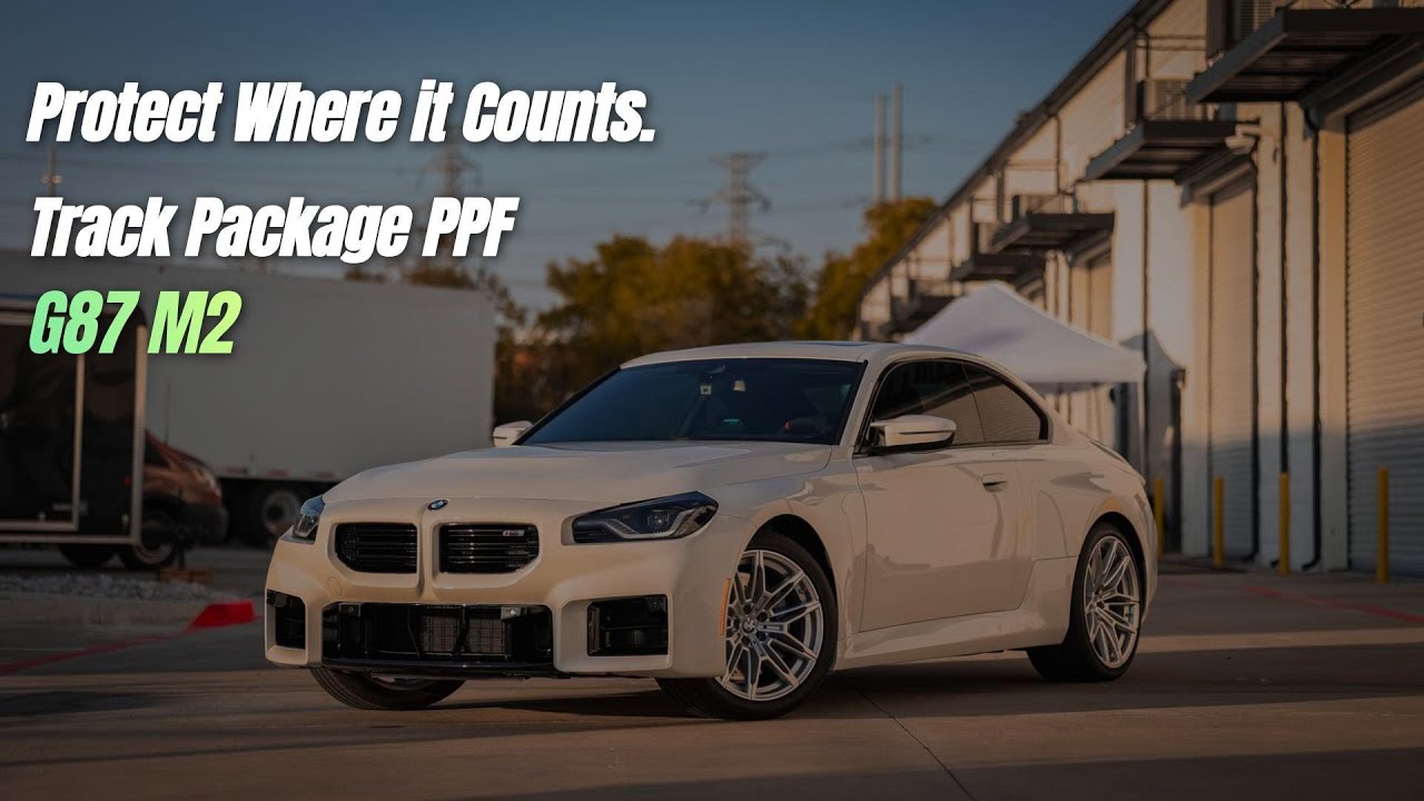 NEW BMW M2 gets a Track Pack PPF - YouTube