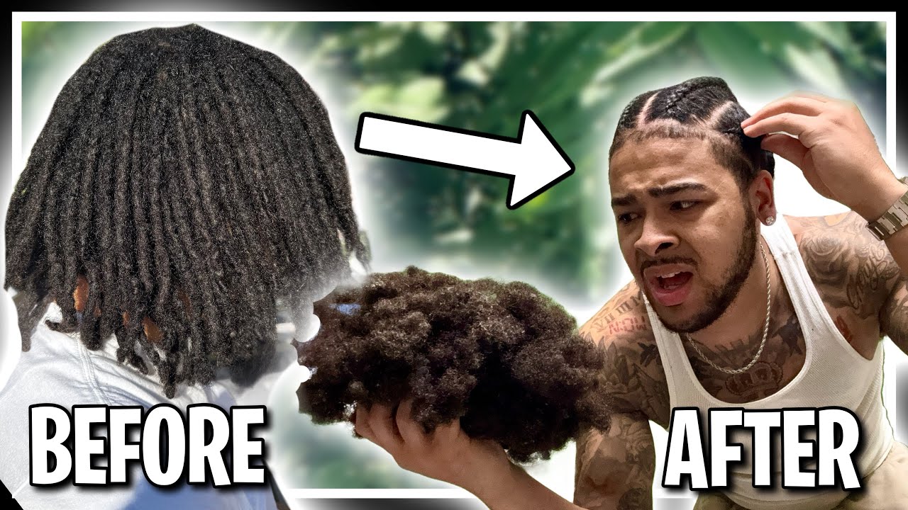 I COMBED OUT ALL 127 OF MY DREADLOCKS 🤯 | HOW TO COMB OUT YOUR LOCS ...