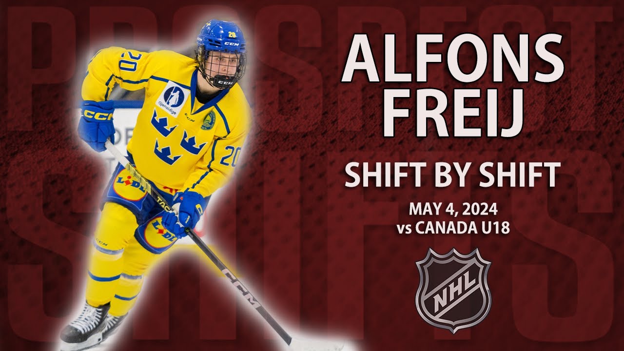 Alfons Freij vs Canada U18 | May 4 2024 - YouTube