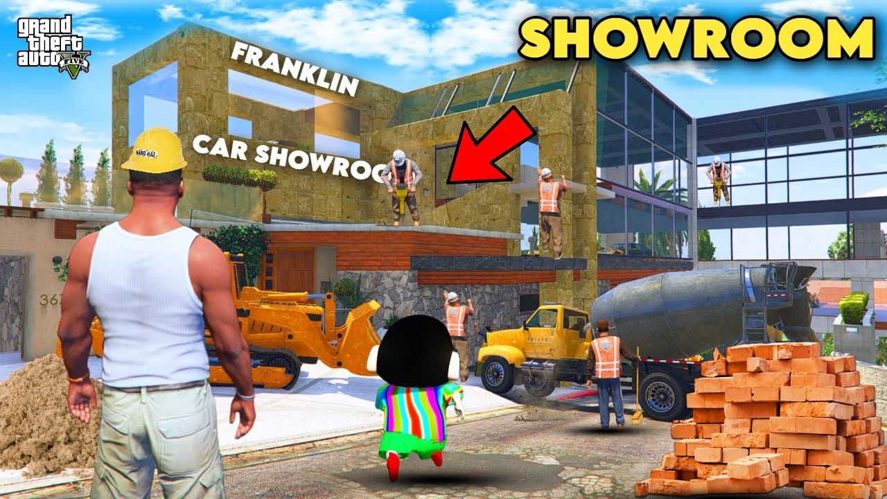 Franklin Builds an Ultra Luxury Car Showroom in GTA 5 | $1,000,000 ...