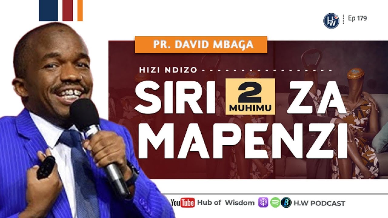 PENZI LINALODUMU HUJENGWA NA HAYA MAWILI ~ Pr. David Mbaga Anafundisha ...